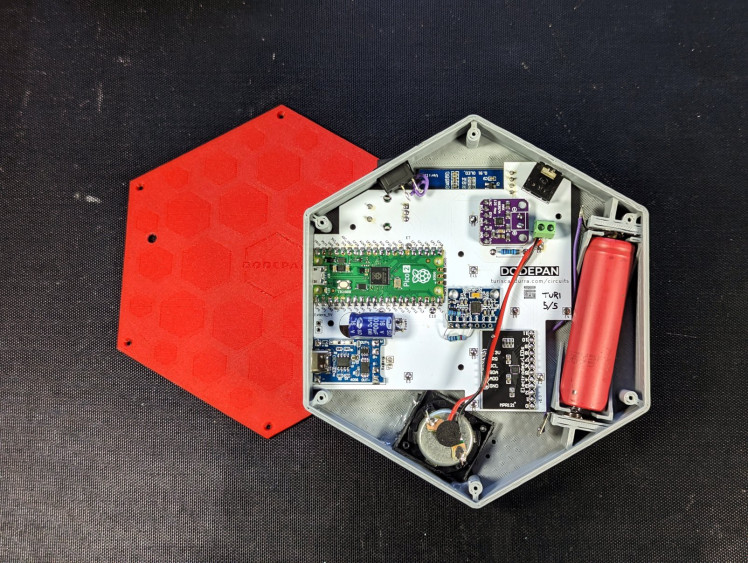 DIY Dodepan Synthesizer: Portable, Open-Source, and Motion-Responsive